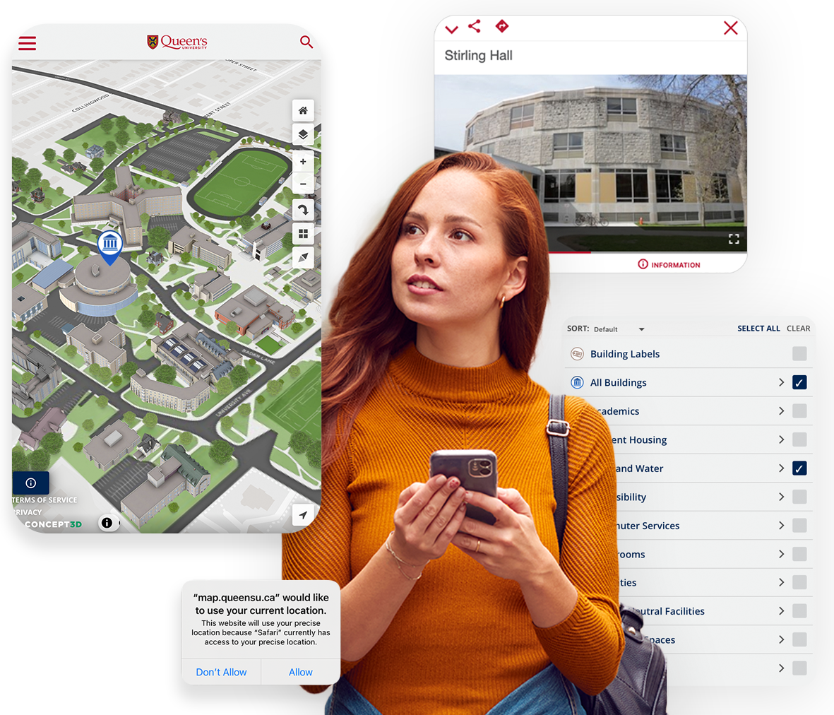 Interactive Campus Map Software